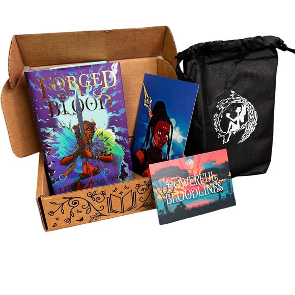 Fairyloot | Office | Fairyloot Forged By Blood Ehigbor Okosun Exclusive Edition Sprayed Edges ...